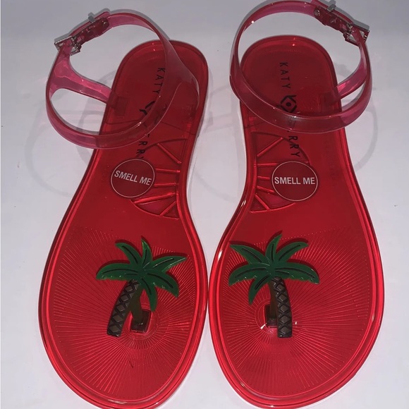 Katy Perry Collections | Shoes | Katy Perry Geli Flat Sandal Palm Tree ...